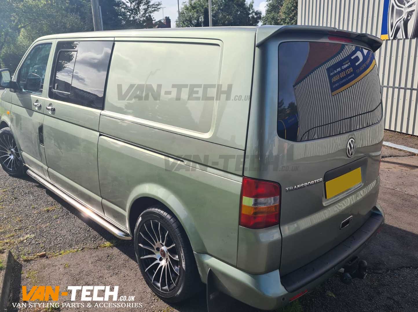 VW Transporter T5.1 parts and Accessories Tailgate Spoiler and Rear ...