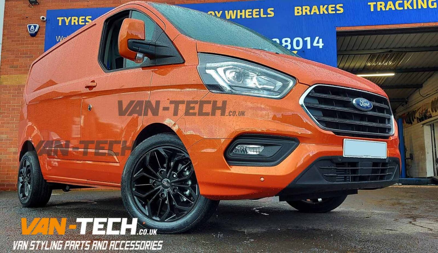 Ford Transit Custom Alloy Wheels JBW FST 18" Gloss Black