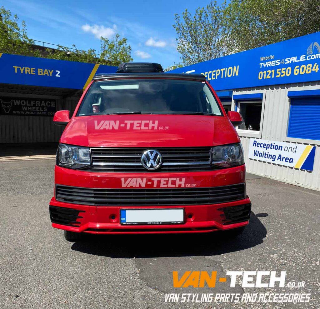 VW Transporter T6 Parts Sportline Bumper, Rear Spoiler and More! | Van-Tech