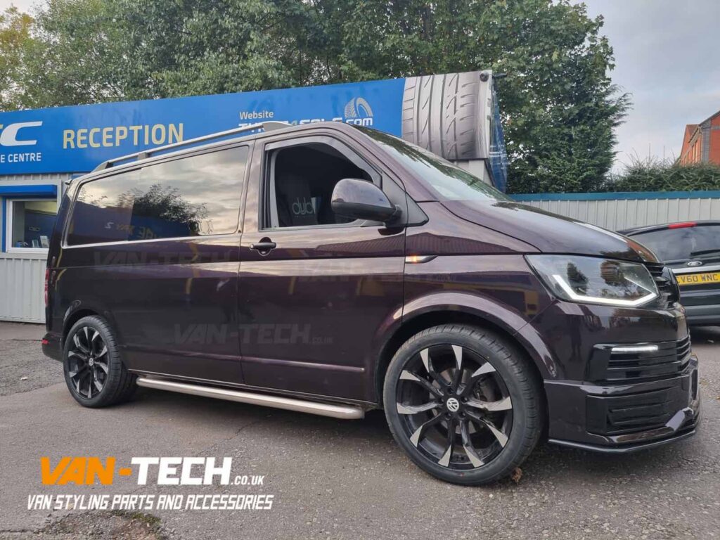 VW Transporter T6 Parts Sportline Side Bars, Sportline Bumper, Splitter,