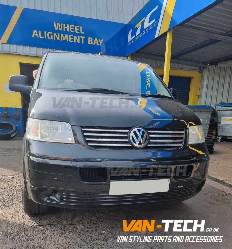 VW Transporter T5 to T5.1 Front End Conversion Kit includes Light Bar