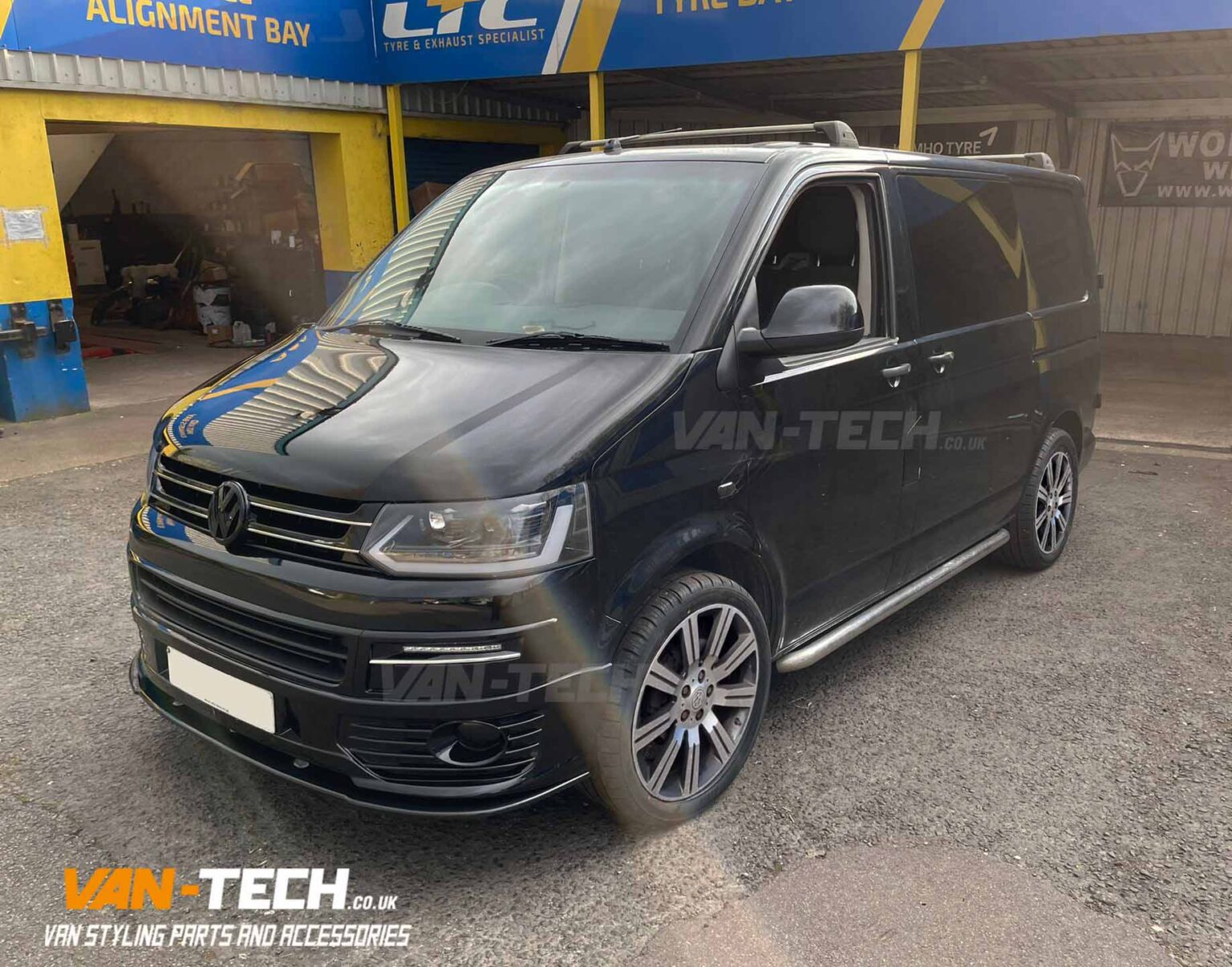 VW Transporter T5 to T5.1 Front End Conversion Kit includes Light Bar