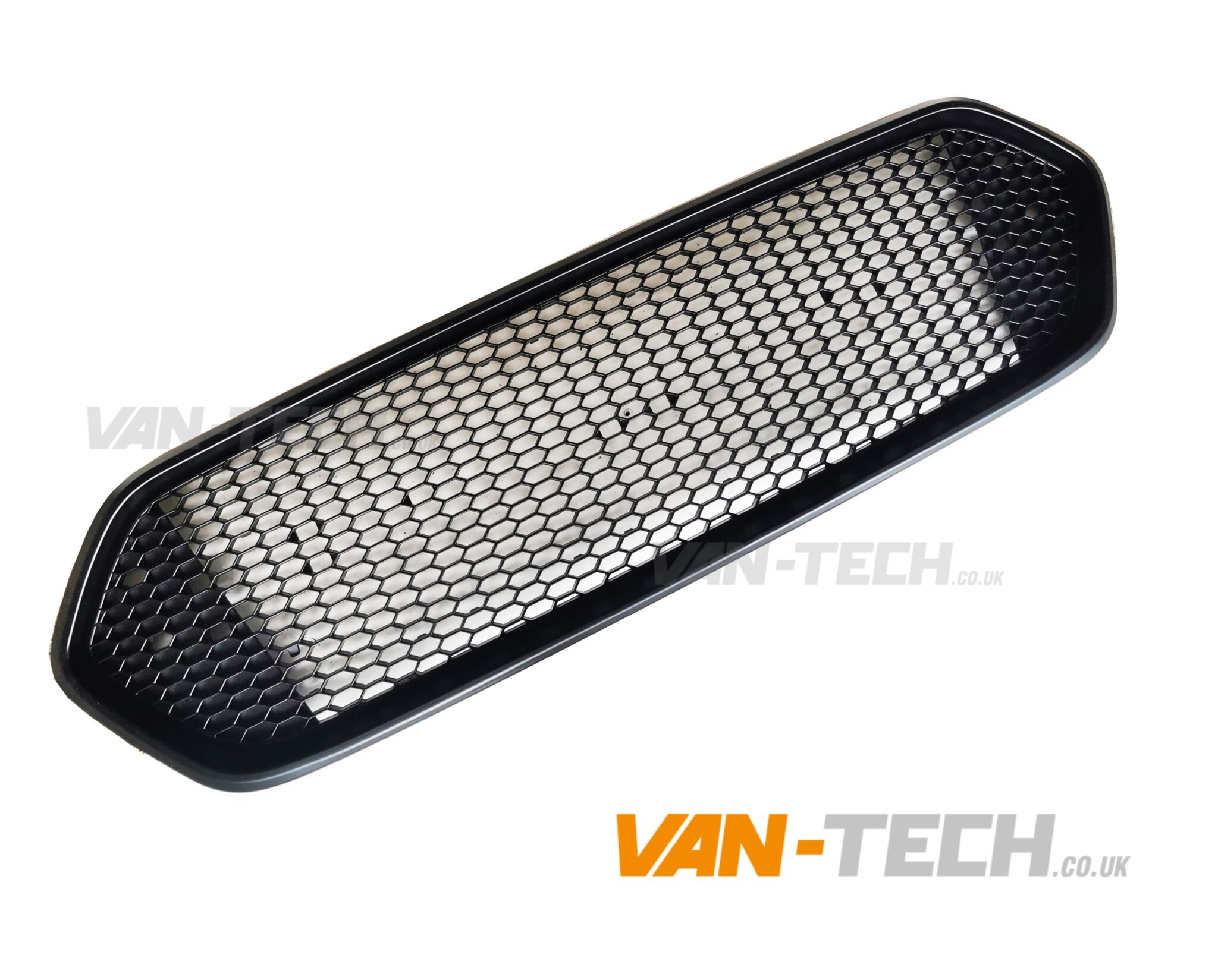 Ford Transit Custom Front Matte Black Grille 2018- | Van-Tech