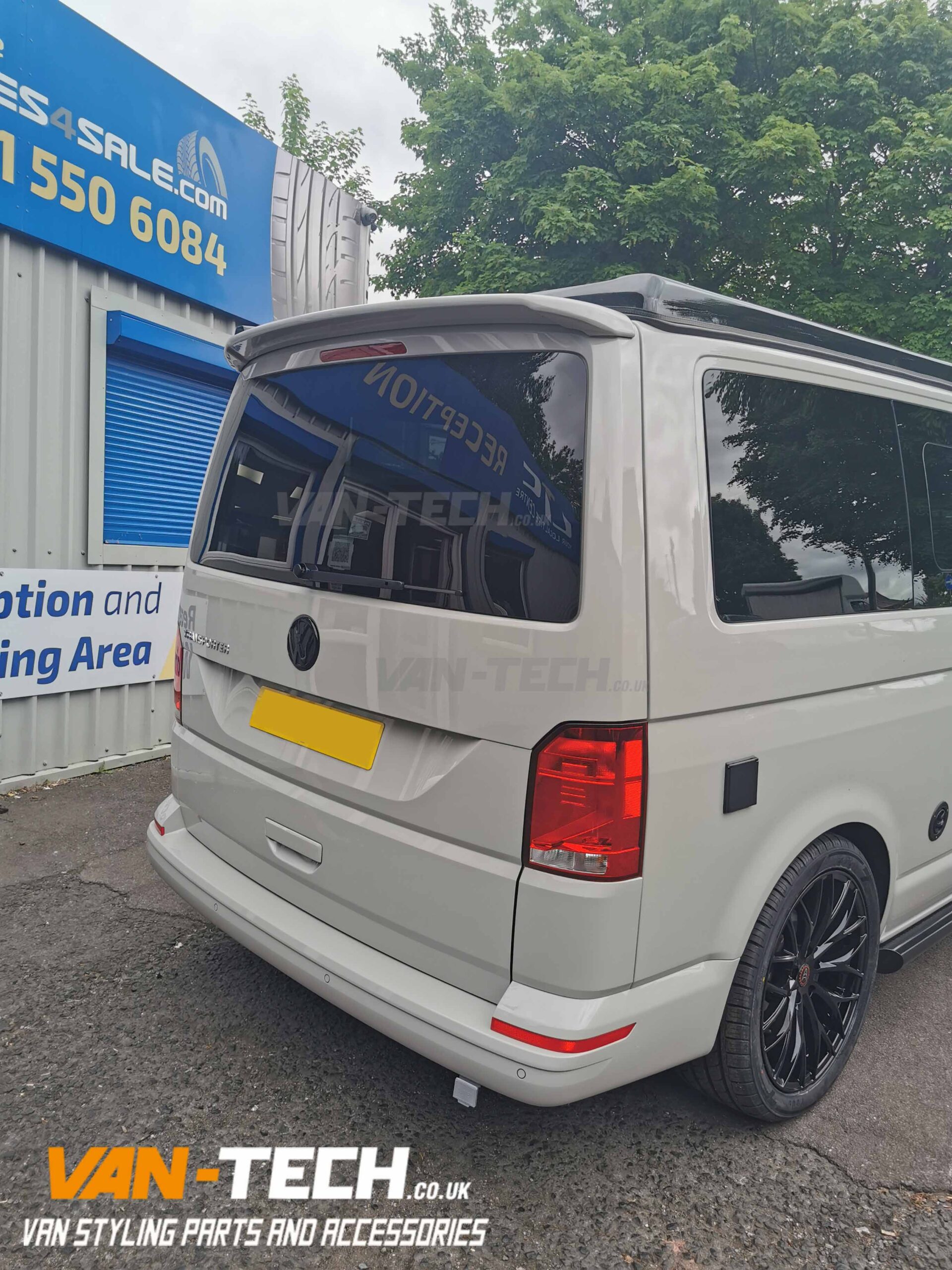 VW Transporter T6.1 Parts Front Splitter, Tailgate Spoiler, Slash Cut ...
