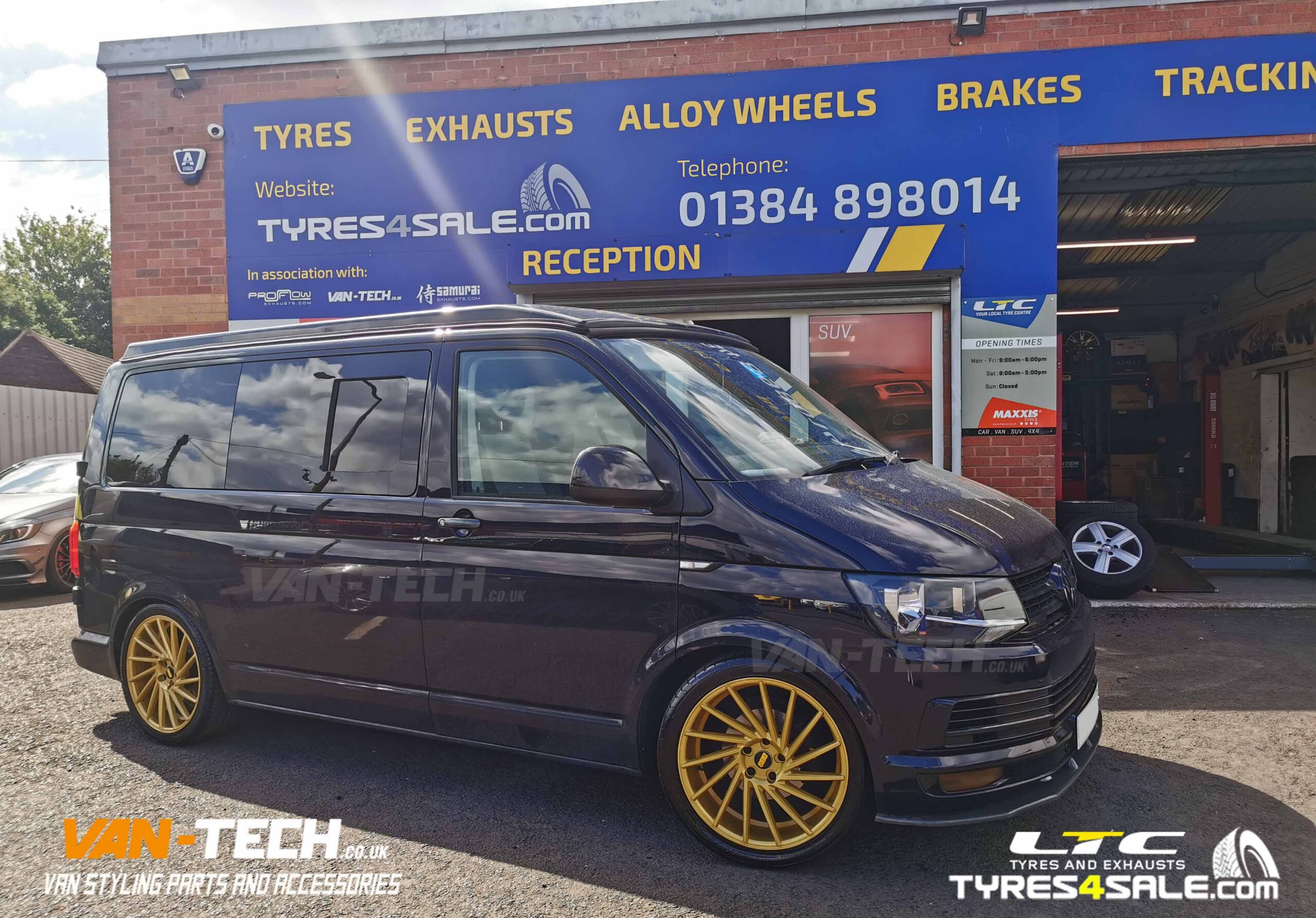 VW Transporter Alloy Wheels – Powder Coating Service | Van-Tech