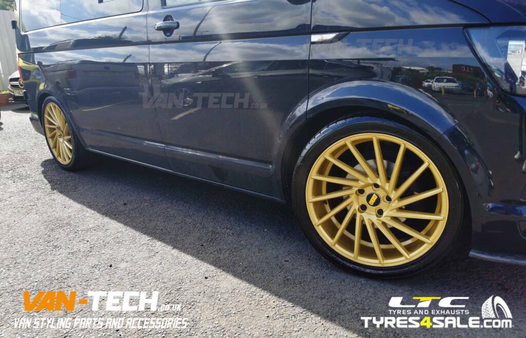 VW Transporter Alloy Wheels – Powder Coating Service | Van-Tech