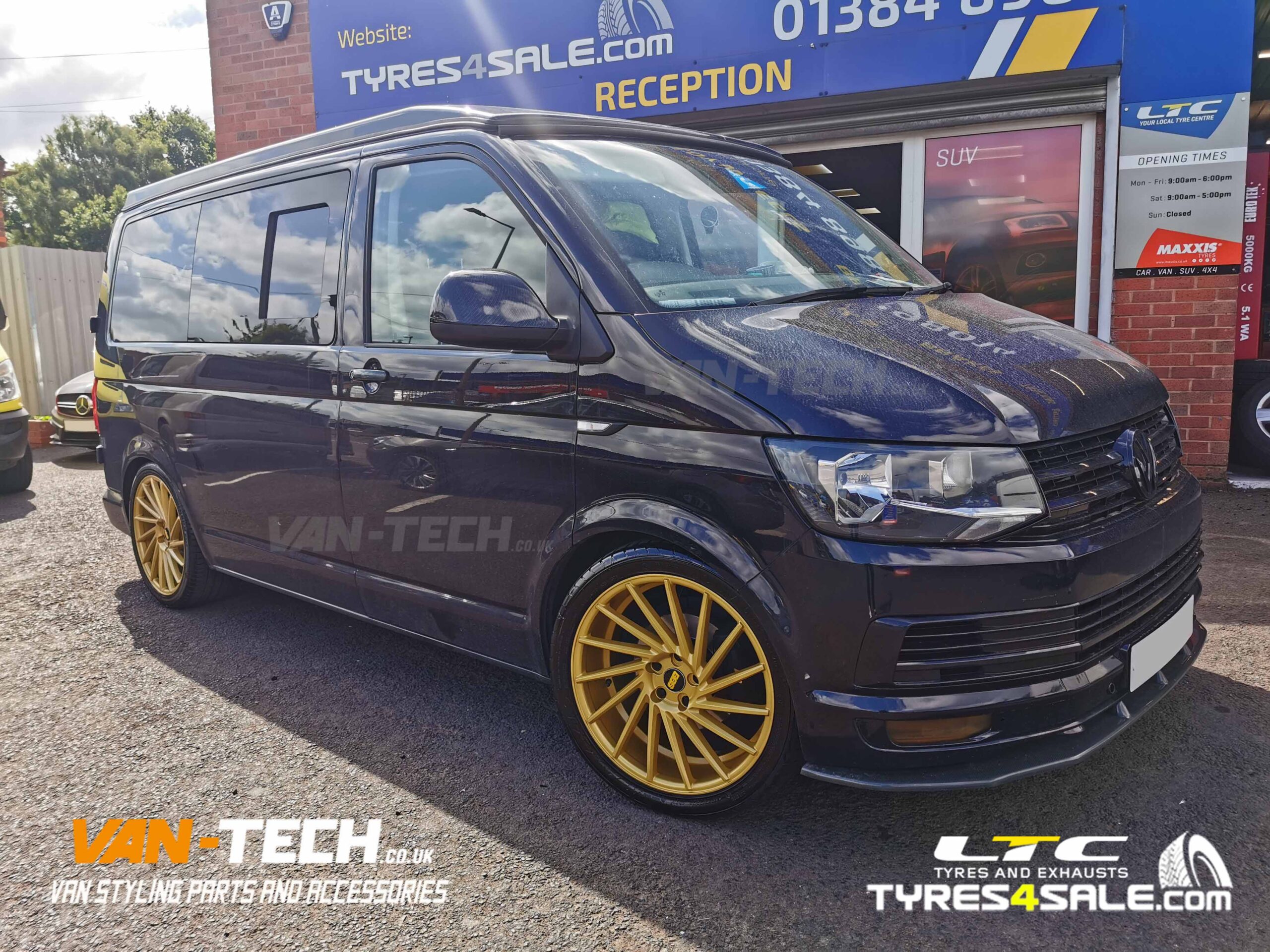 VW Transporter Alloy Wheels – Powder Coating Service (5) | Van-Tech