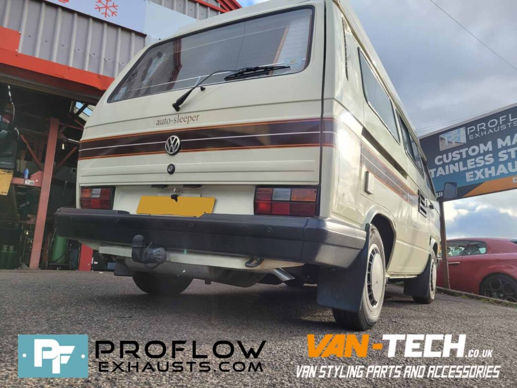 Proflow Exhaust Custom Fabricated Back Box for VW Transporter