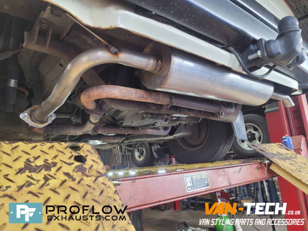 Proflow Exhaust Custom Fabricated Back Box for VW Transporter