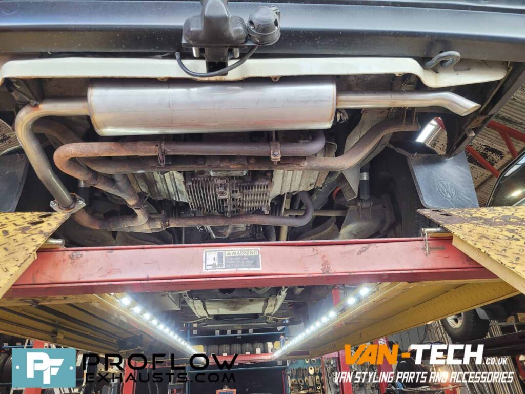 Proflow Exhaust Custom Fabricated Back Box for VW Transporter