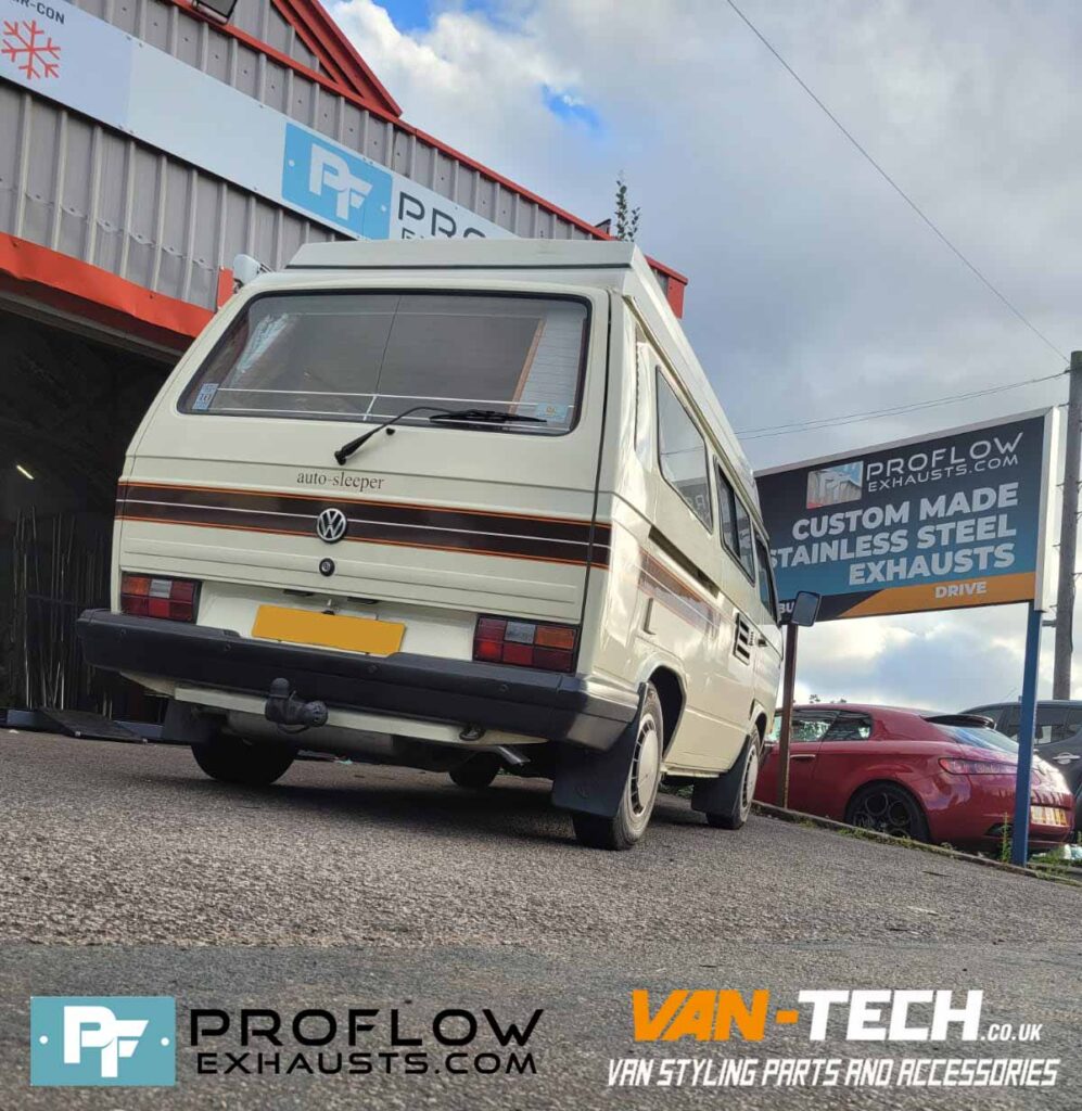 Proflow Exhaust Custom Fabricated Back Box for VW Transporter