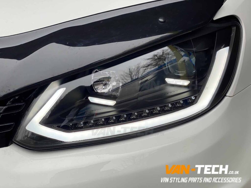 VW Caddy Light Bar Headlights LED DRL Dynamic Indicators
