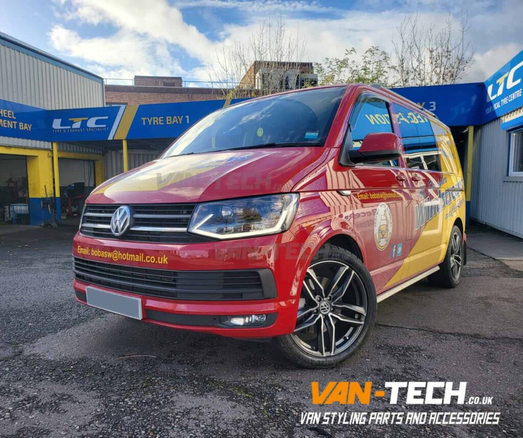 VW Transporter T6 LED Light Bar Headlights Dynamic Indicators
