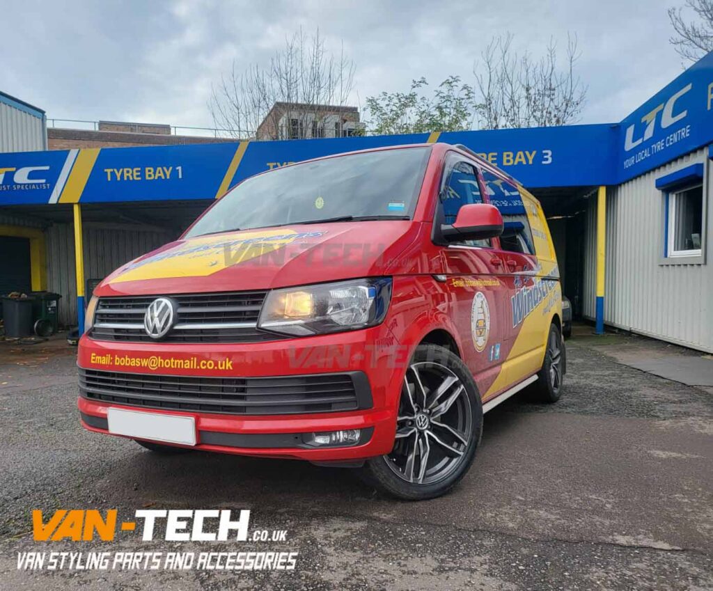 VW Transporter T6 LED Light Bar Headlights Dynamic Indicators