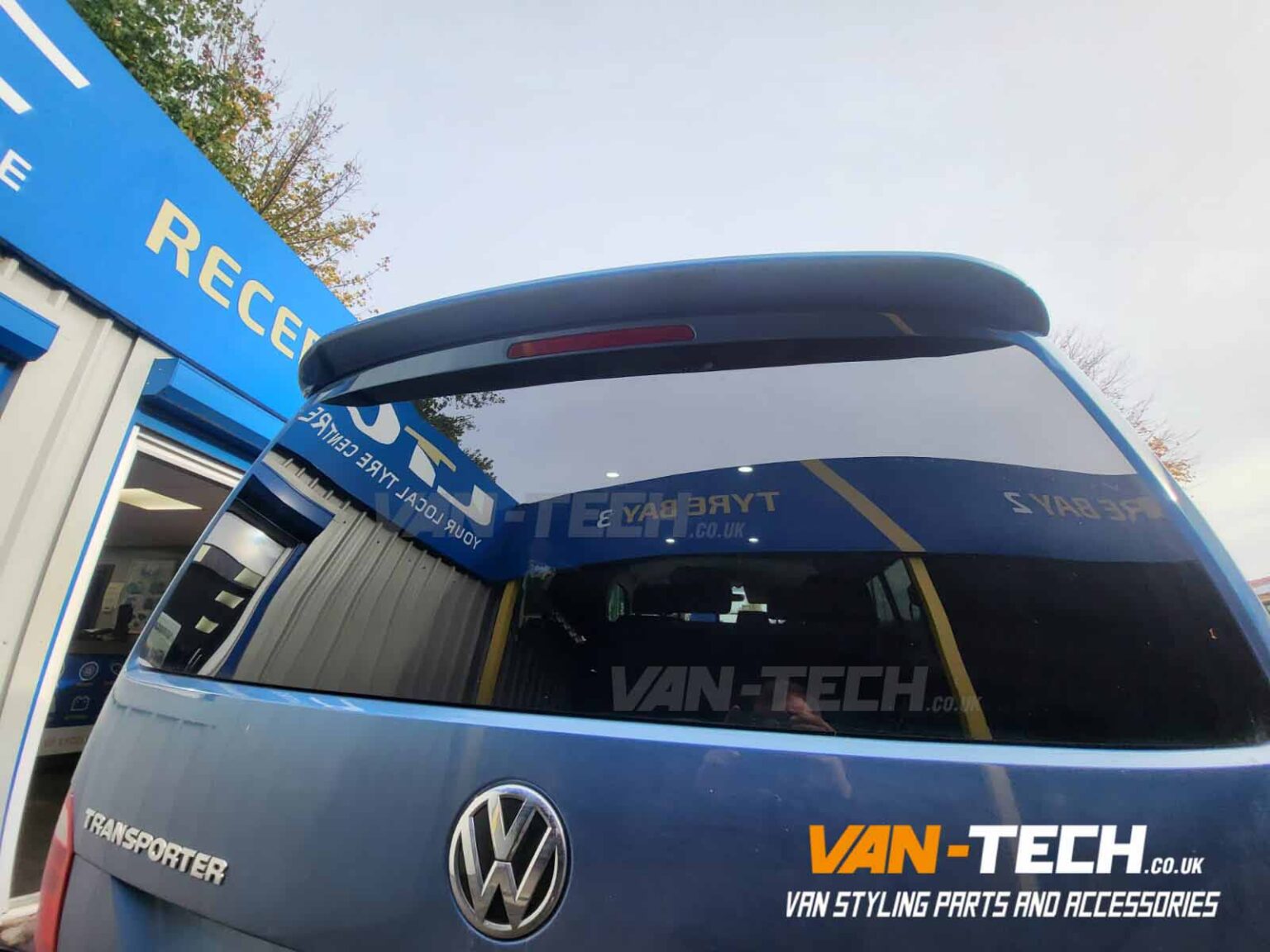 VW Transporter T6 T6.1 Tailgate Sportline Spoiler supplied