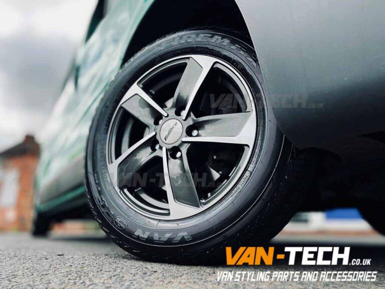 Calibre Freeway 16" Alloy Wheels and Tyres for Vauxhall Vivaro Van