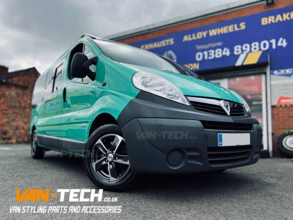 Calibre Freeway 16" Alloy Wheels and Tyres for Vauxhall Vivaro Van