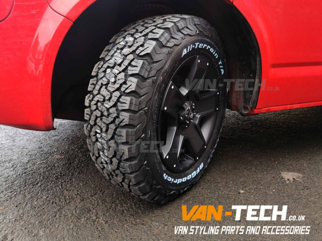 VW Transporter T5 T5.1 Tomahawk Outlaw X 17″ Swamper Alloy Wheels