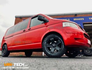 VW Transporter T5 T5.1 Tomahawk Outlaw X 17″ Swamper Alloy Wheels