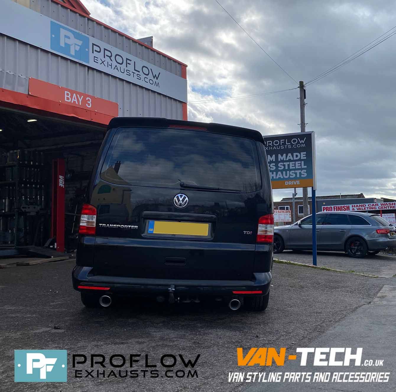 Proflow Custom Built VW Transporter T5.1 T5.1 Exhaust made from ...
