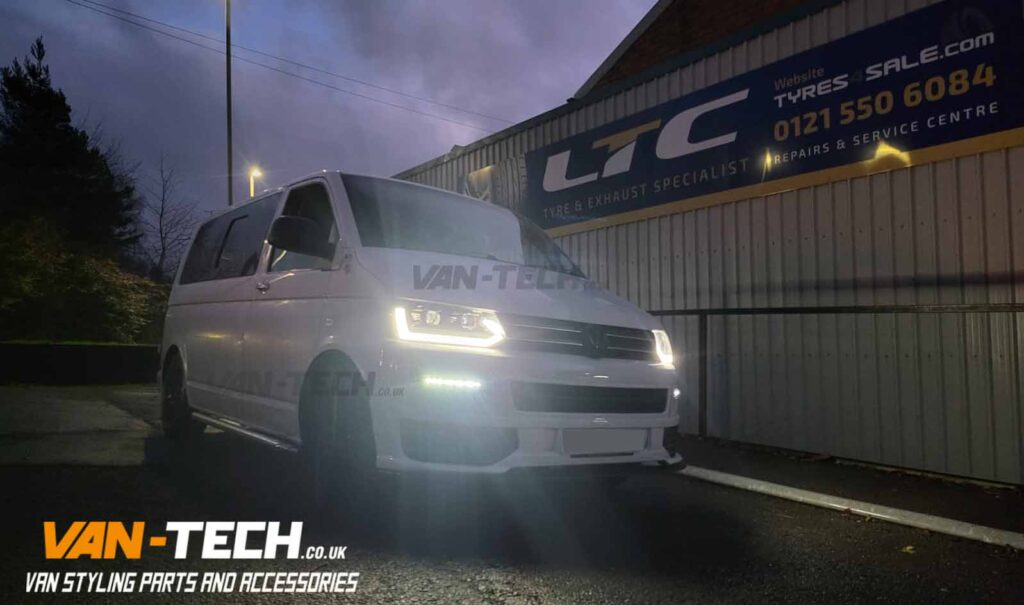 VW Transporter T5 to T5.1 Front End Conversion kit with DRL's,