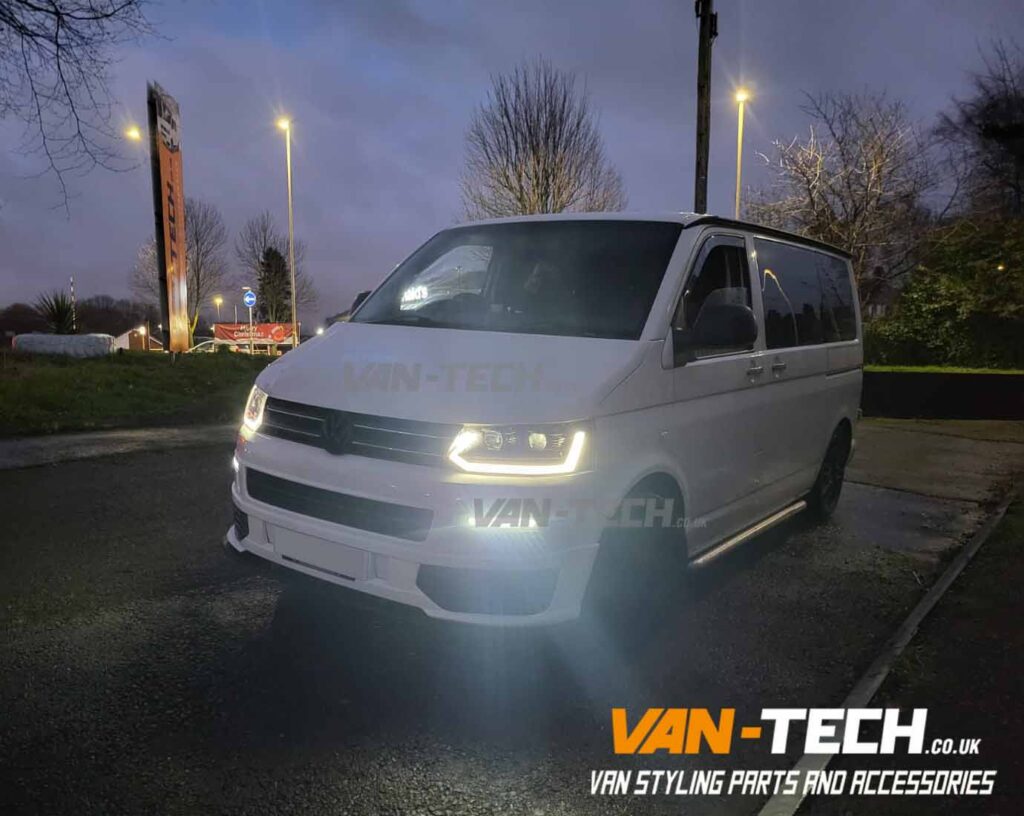 VW Transporter T5 to T5.1 Front End Conversion kit with DRL's,