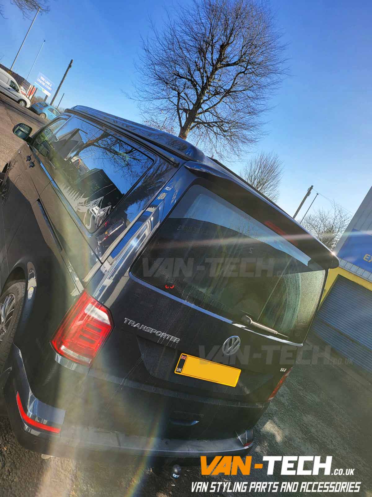 VW Transporter T6 T6.1 Tailgate Rear Sportline Spoiler, painted ...