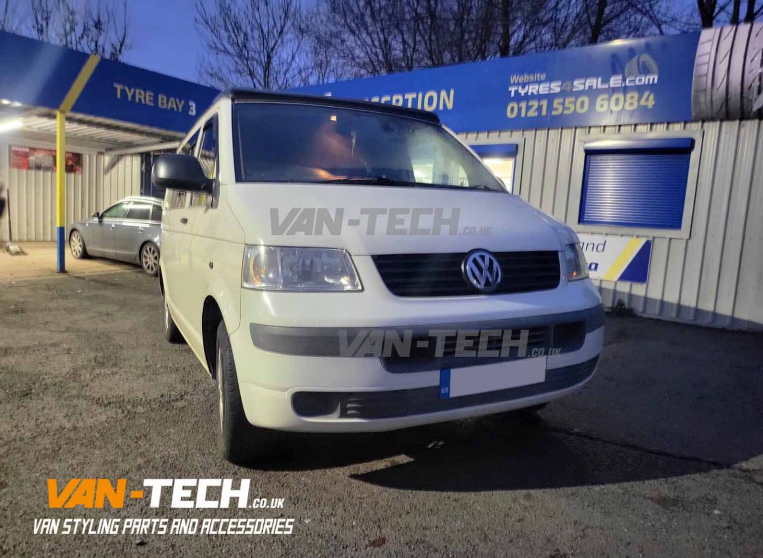 VW Transporter T5 to T5.1 Front End Conversion kit and Lower Splitter