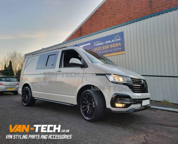 VW Transporter T6.1 Parts - Side Bars, Rear Spoiler Alloy Wheels