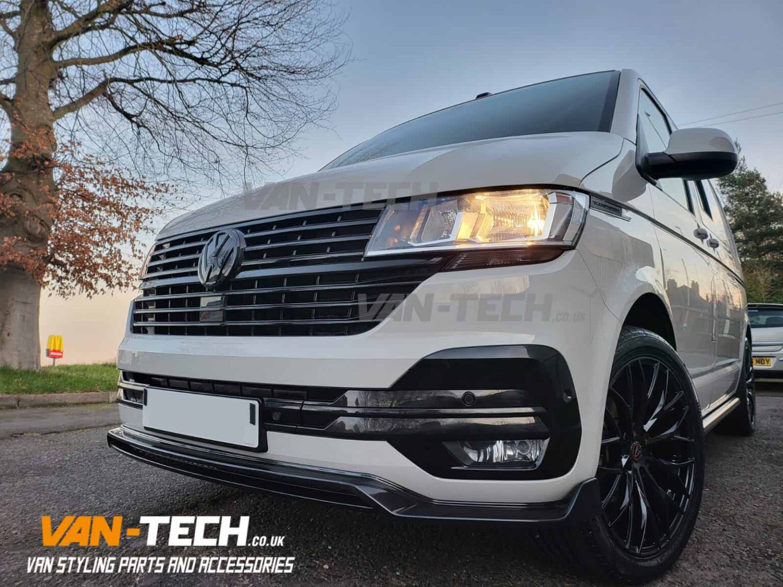 VW Transporter T6.1 Parts - Side Bars, Rear Spoiler Alloy Wheels