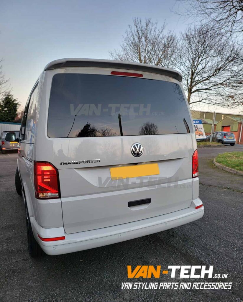 VW Transporter T5 T5.1 T6 T6.1 Rear Spoilers available at Van-Tech