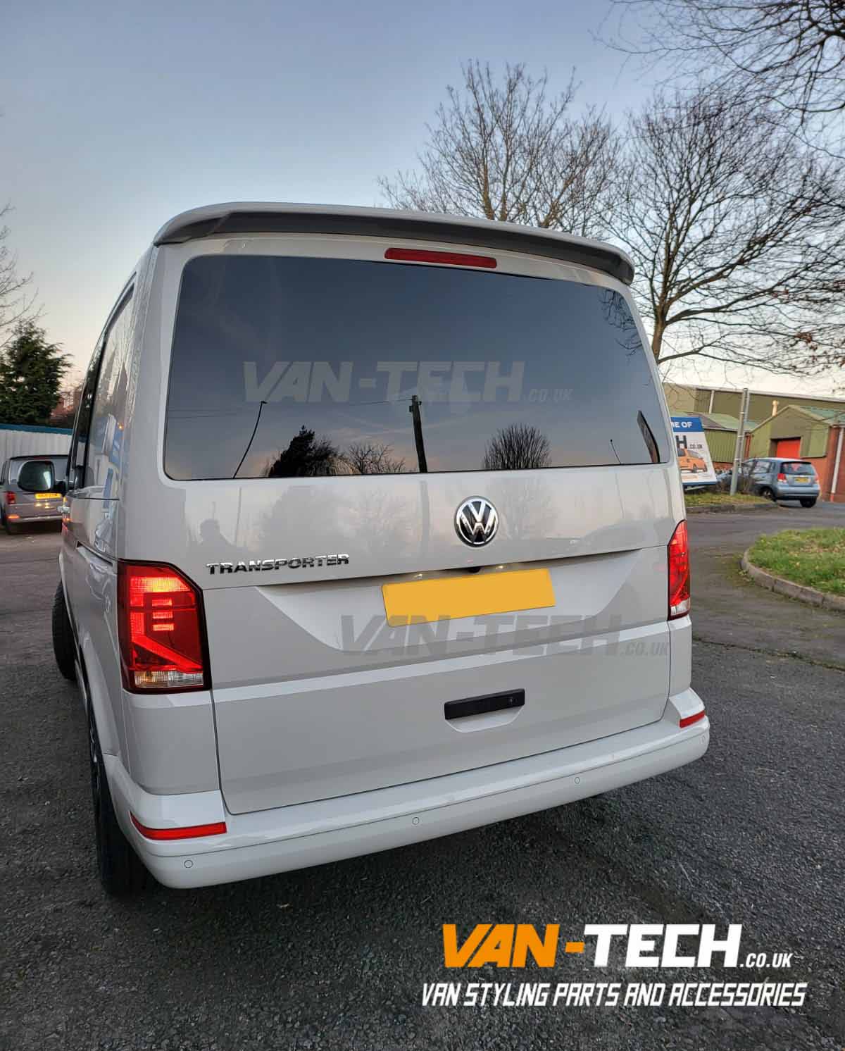 VW Transporter T6.1 Parts - Side Bars, Rear Spoiler Alloy Wheels, Roof ...