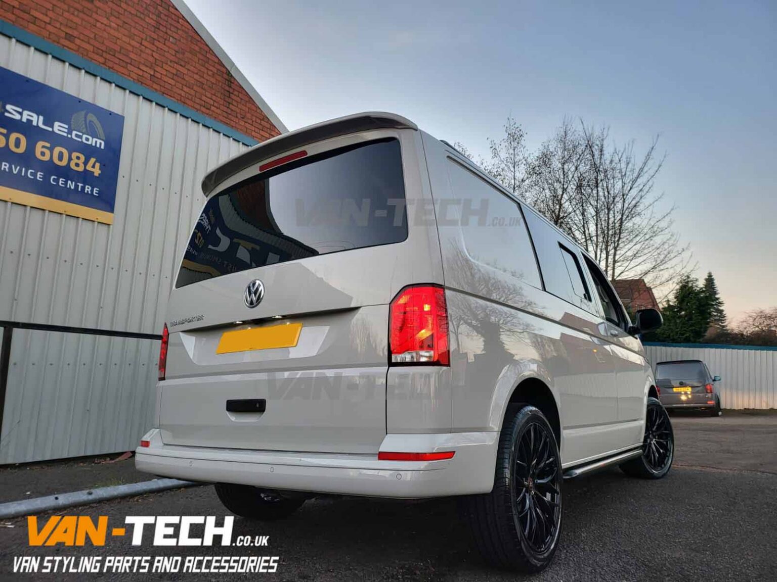 VW Transporter T6.1 Parts - Side Bars, Rear Spoiler Alloy Wheels