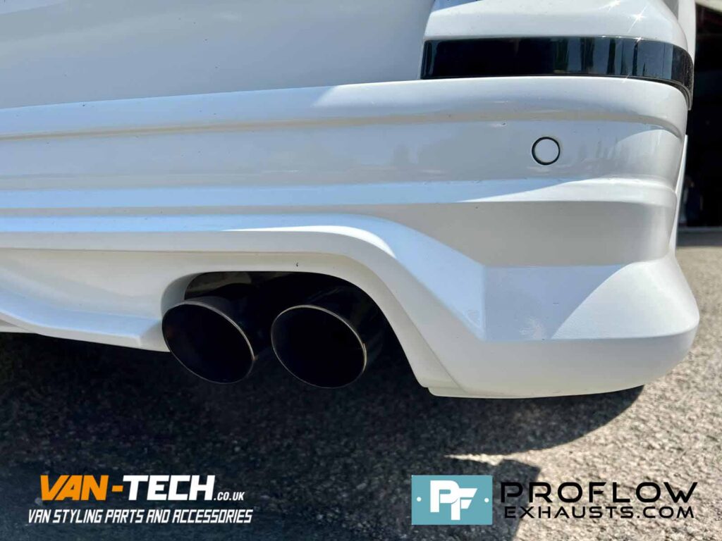 VW Transporter T6 Custom built Stainless Steel Exhaust
