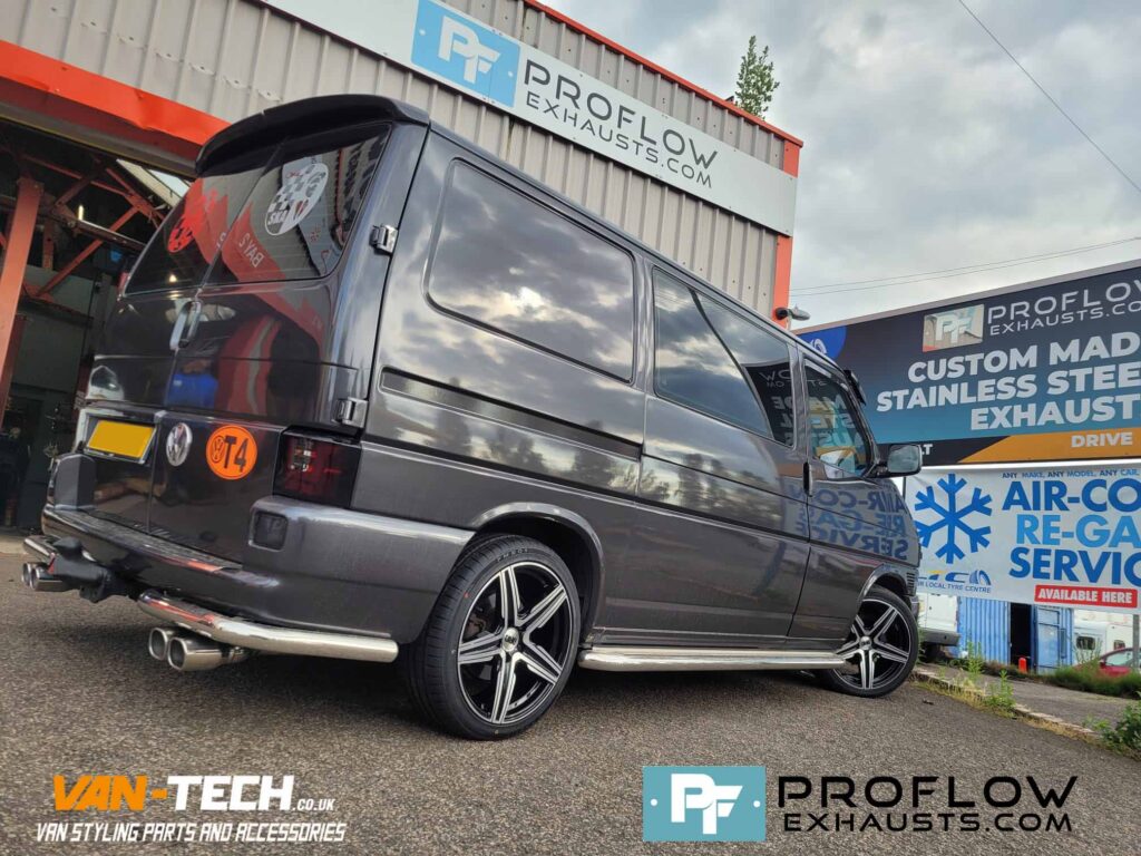 VW Transporter T4 Stainless Steel Exhaust Full System Dual Exit