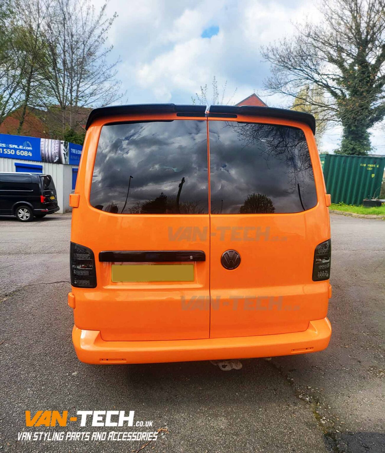 VW Transporter T5.1 parts Barn Door Spoiler, Sportline Bumper