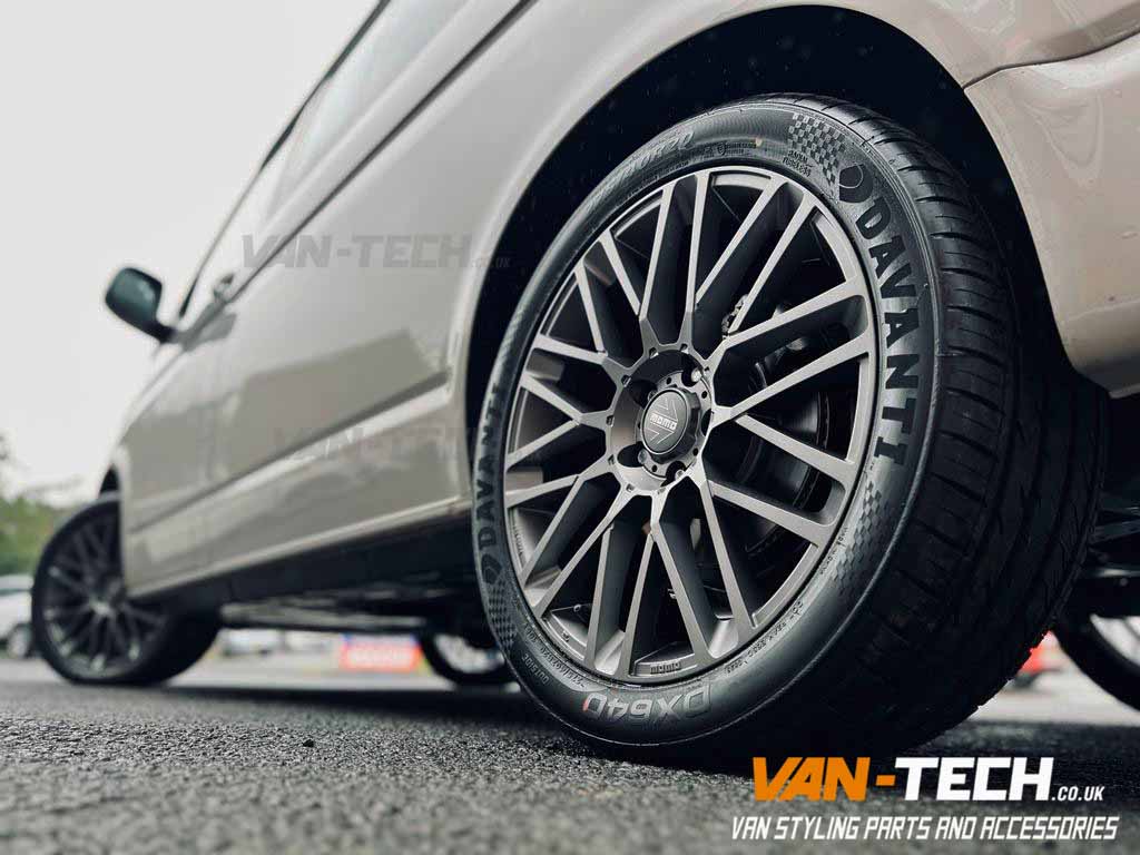 MOMO Revenge 20 Alloy Wheels and a set of Davanti 27540 20 Tyres for VW ...