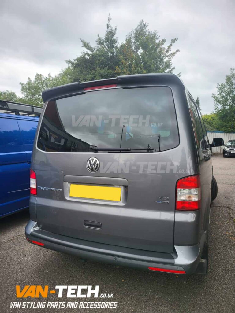 VW Transporter T5 T5.1 T6 T6.1 Rear Spoilers available at Van-Tech