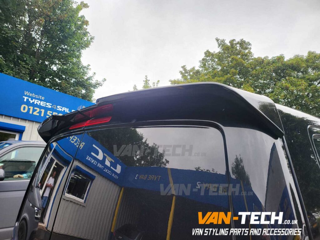 VW Transporter T6 Parts and Accessories - Side Bars, Rear Spoiler