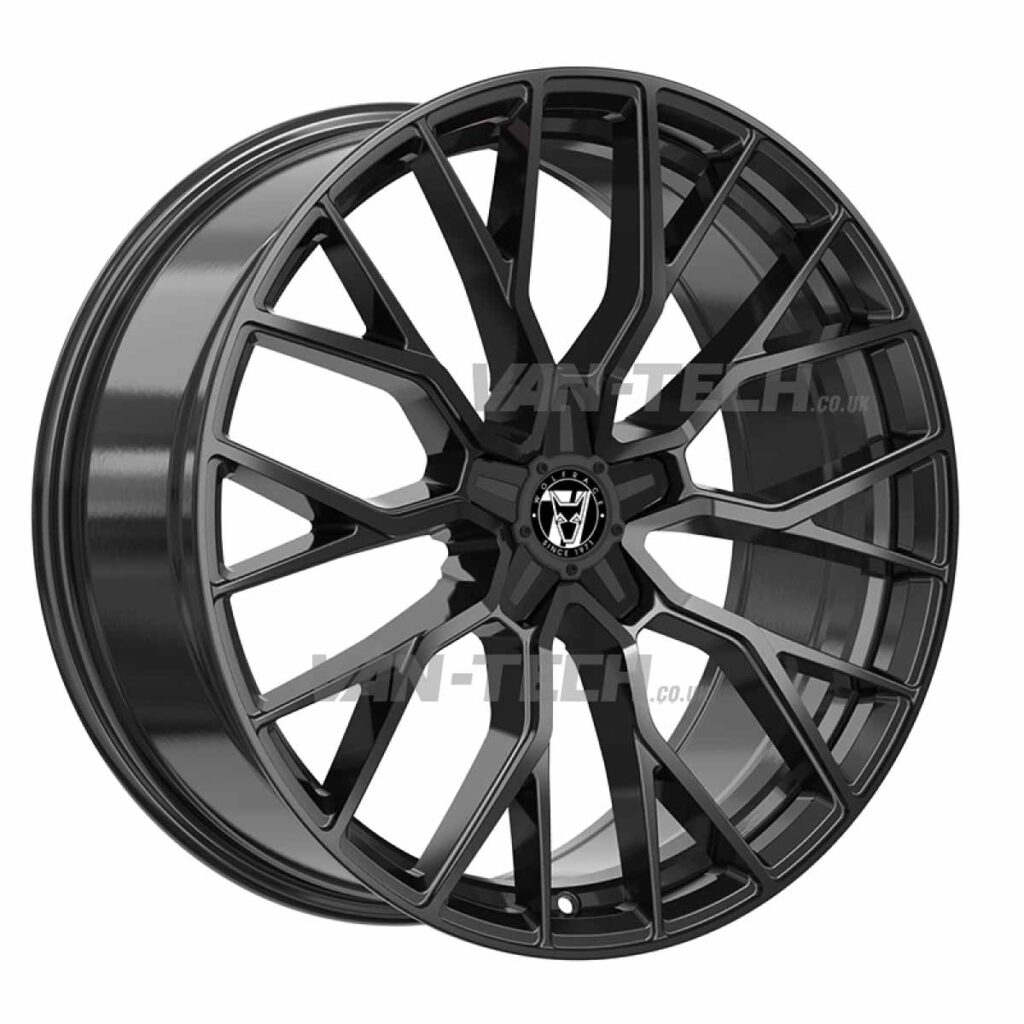 VW T5 T5.1 T6 T6.1 Wolfrace Munich GTR Black Edition Alloy Wheels