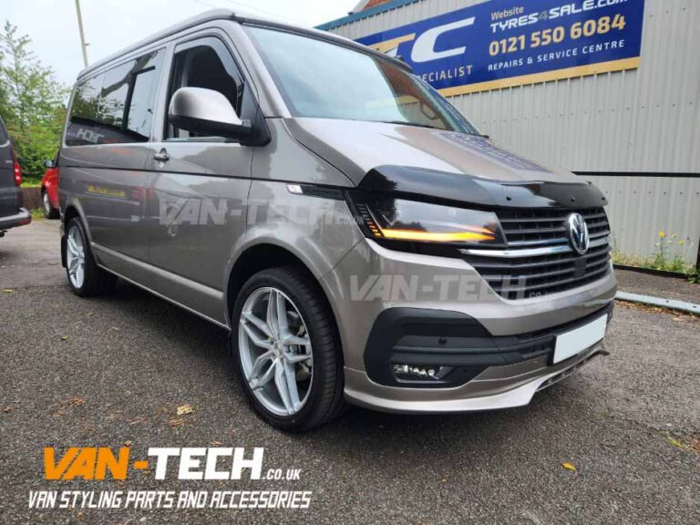 VW Transporter T6.1 LED Light Bar Headlights with Dynamic Indicators