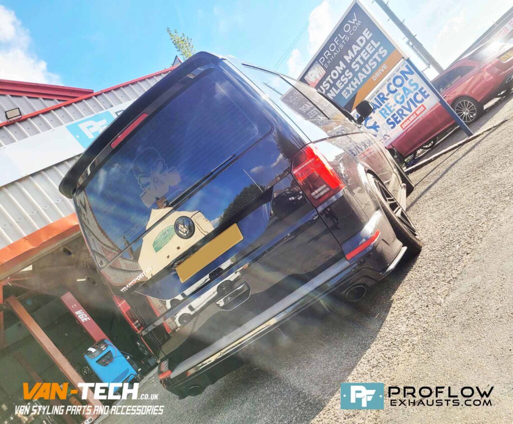 VW Transporter T6.1 Custom Stainless Steel Dual Exit Exhaust