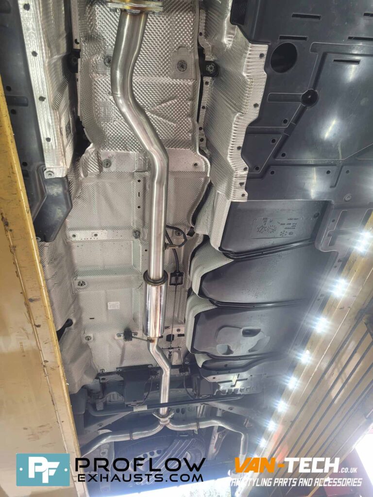 VW Transporter T6.1 Custom Stainless Steel Dual Exit Exhaust