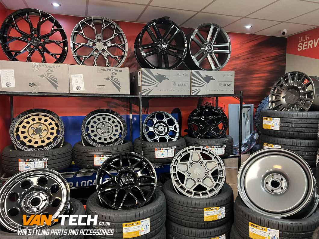 New Alloy Wheels available for Ford Transit and VW Transporter T5 T5.1 ...