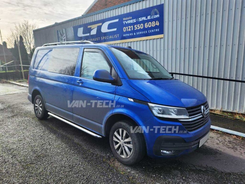 VW T6 T6.1 Side Bars Sportline Stainless Steel O.E Style SWB