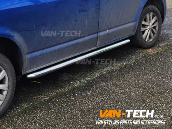 VW T6 T6.1 Side Bars Sportline Stainless Steel O.E Style SWB