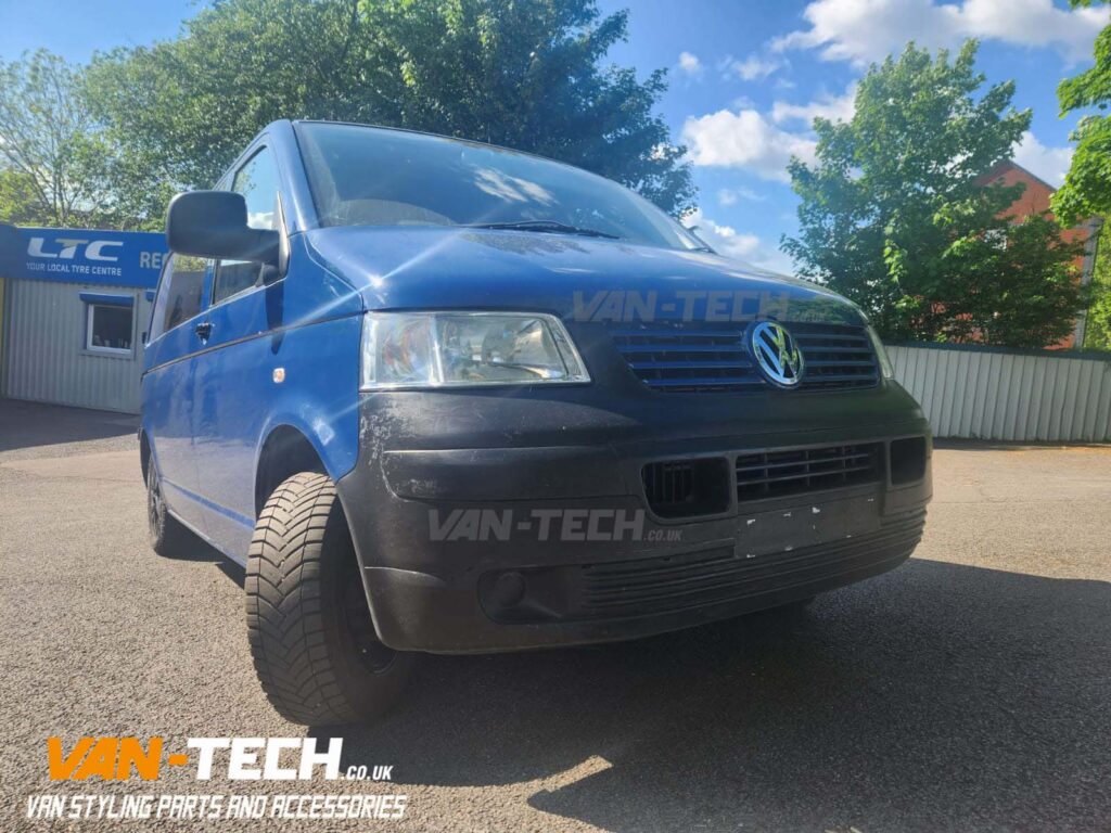 VW Transporter Front End Conversion, Side Bars, Privacy Glass,