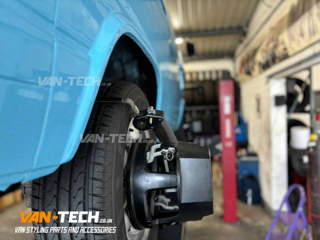 Camper Van Wheel Alignment Hunter Hawkeye 4 Tracking