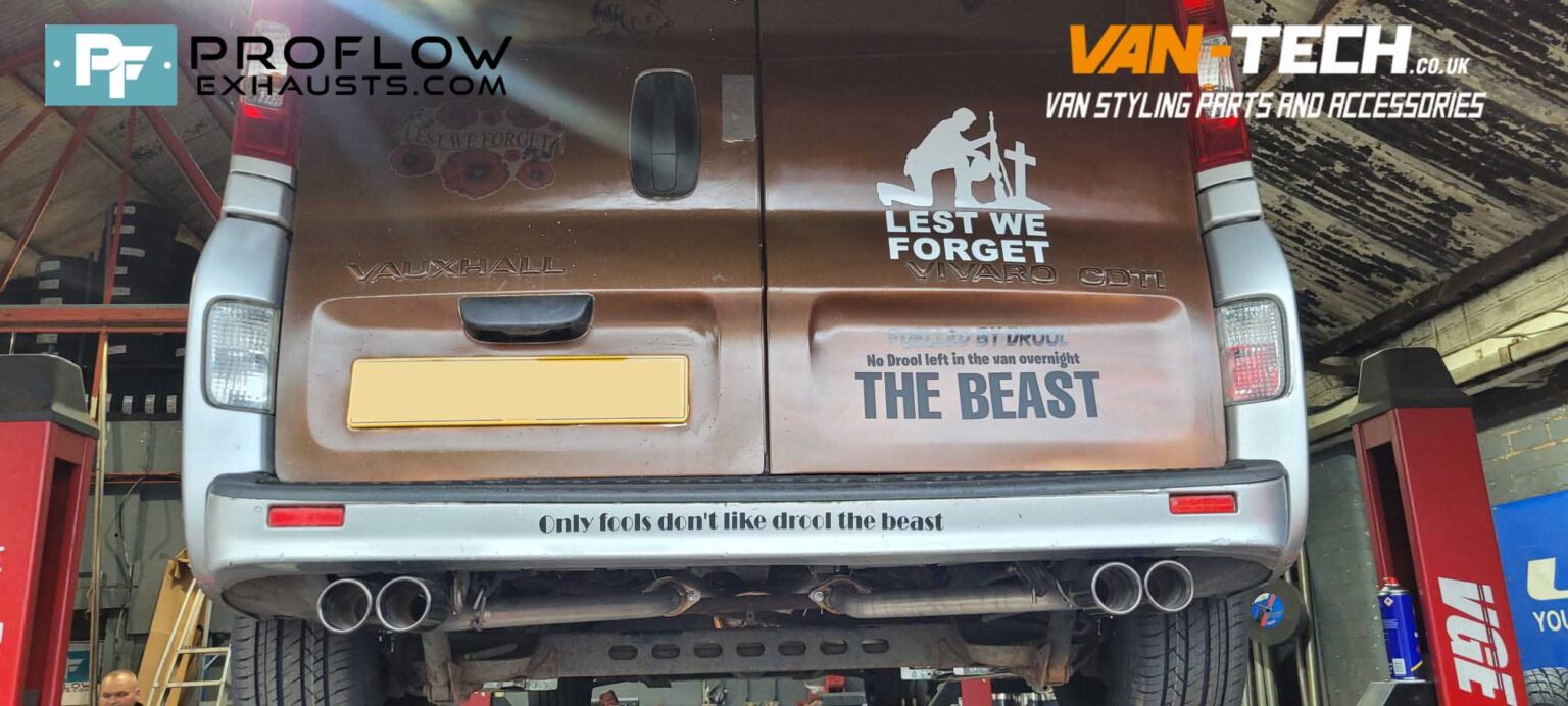 Vauxhall Vivaro parts supplied and fitted - Custom Exhaust, Alloy Wheels