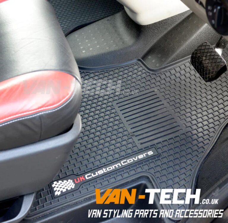 VW T6 Transporter Front Cab Floor Mats (2015 Onwards)